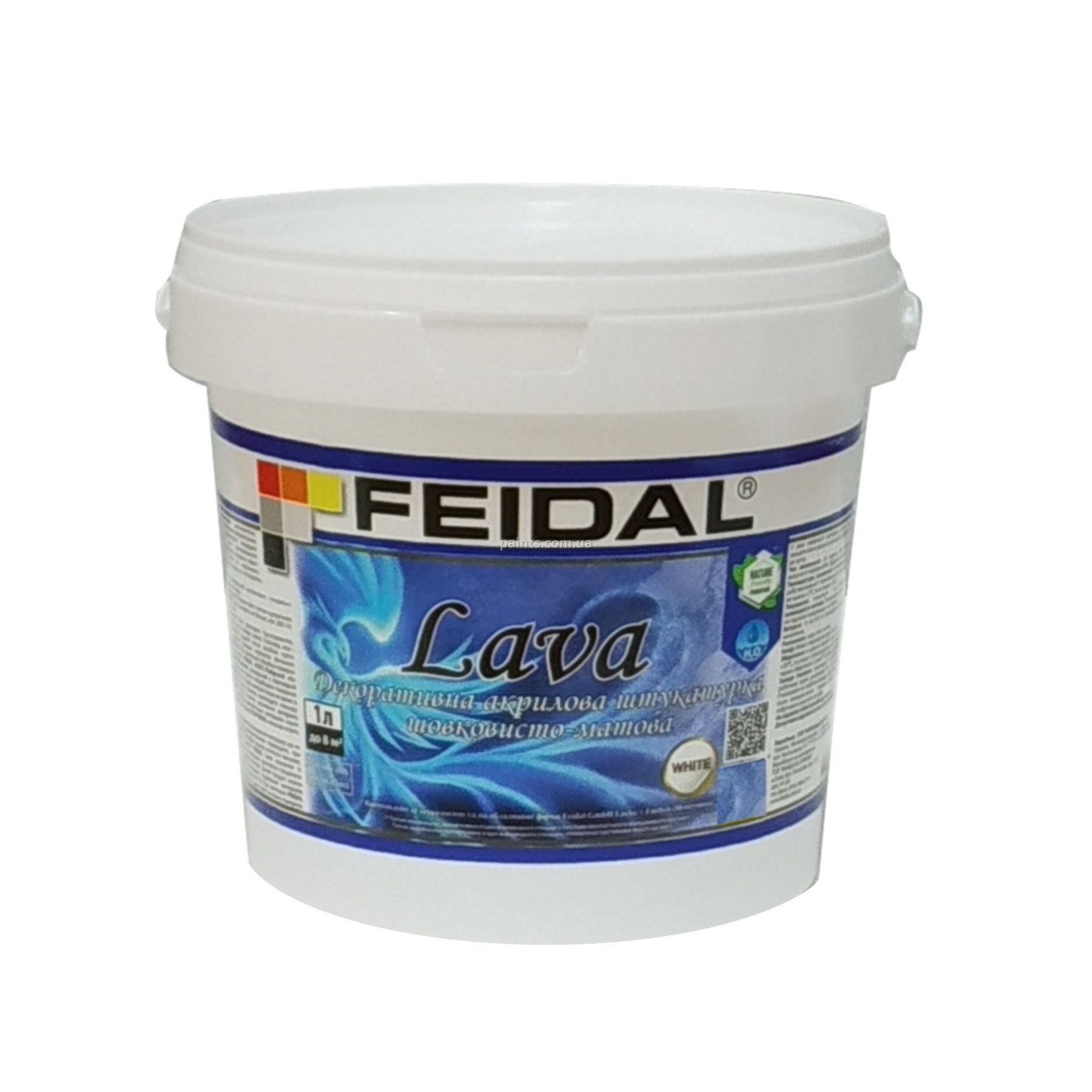 Декоративна штукатурка Feidal Lava Шовковисто-матова 1 л – Купити в ...