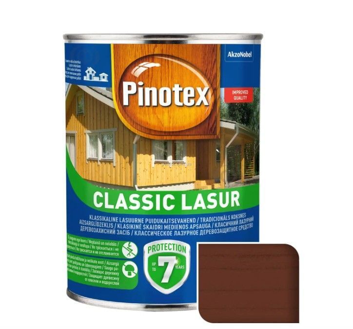 Просочення для дерева Pinotex Classic Lasur тік 1 л – Купити в Україні ...